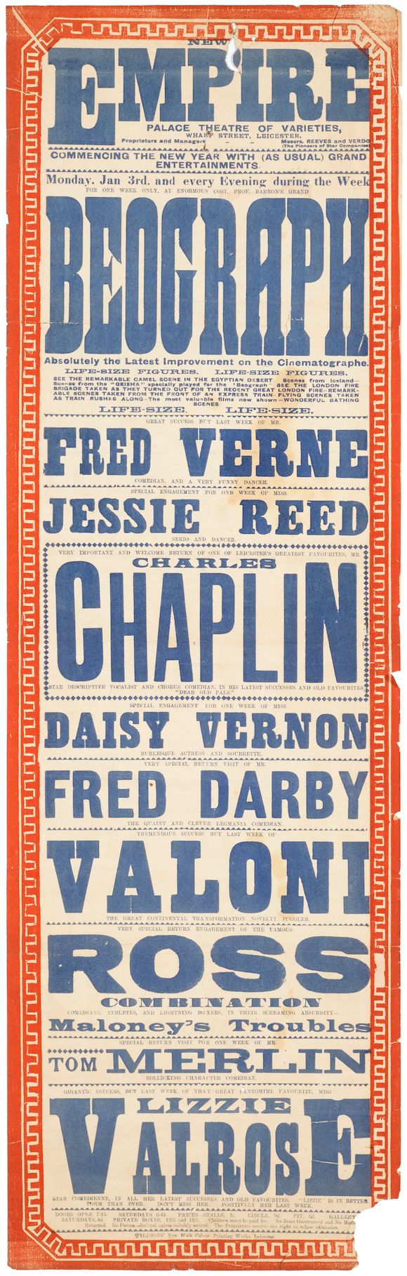 Bonhams : A British film and vaudeville broadside