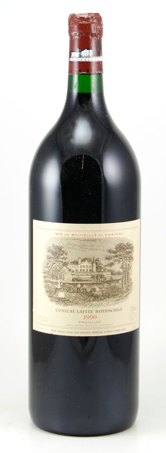 Bonhams : Château Margaux 1990 (1) Château Lafite Rothschild 1990 (1 ...