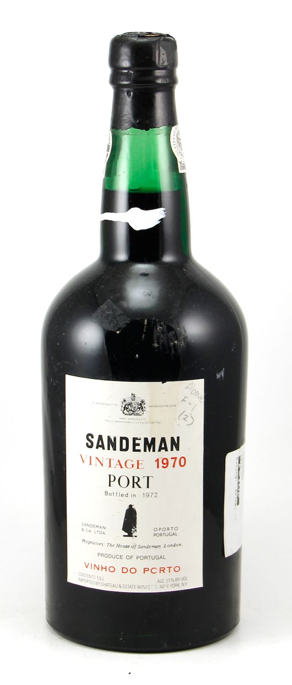 Bonhams : Sandeman Vintage Port 1970
