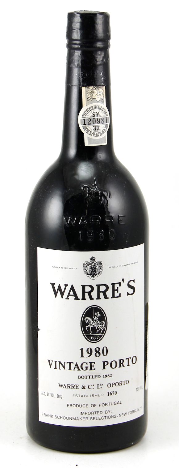 Bonhams : Warre's Vintage Port 1980
