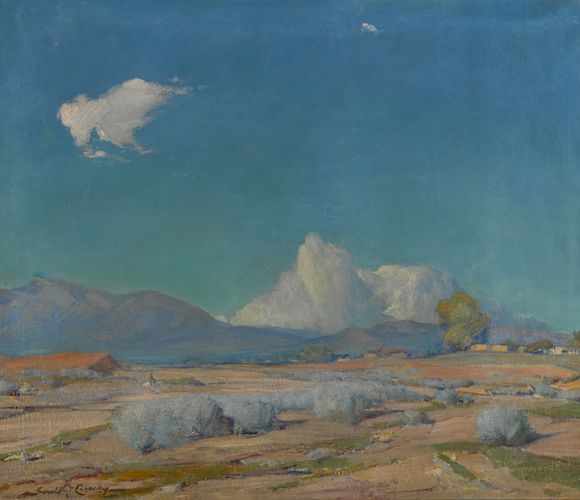 Bonhams : Ira Diamond Gerald Cassidy (American, 1879-1934) El Rio Seco ...