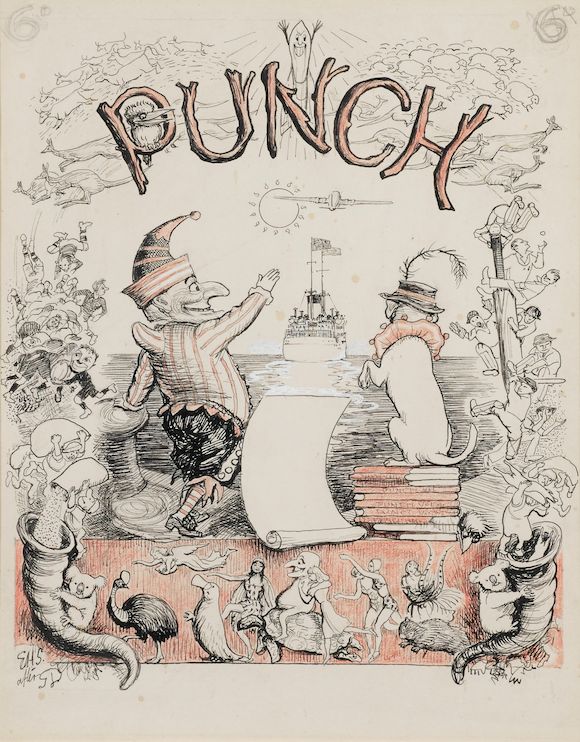 Bonhams : SHEPARD, ERNEST HOWARD. 1879-1976. Original pen and ink ...