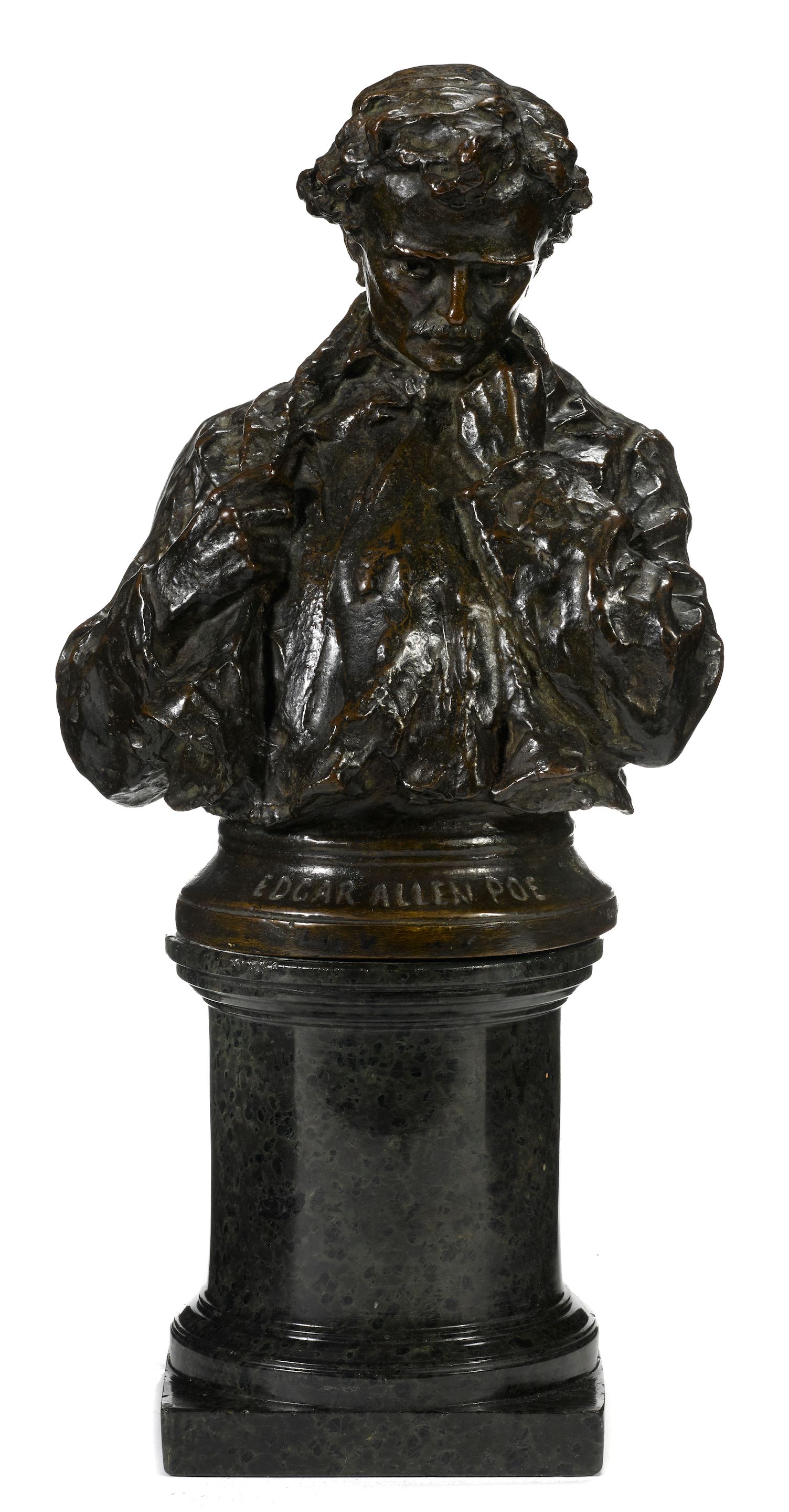 Bonhams : POE, EDGAR ALLAN. ZOLNAY, GEORGE JULIAN, sculptor. 1863-1949 ...