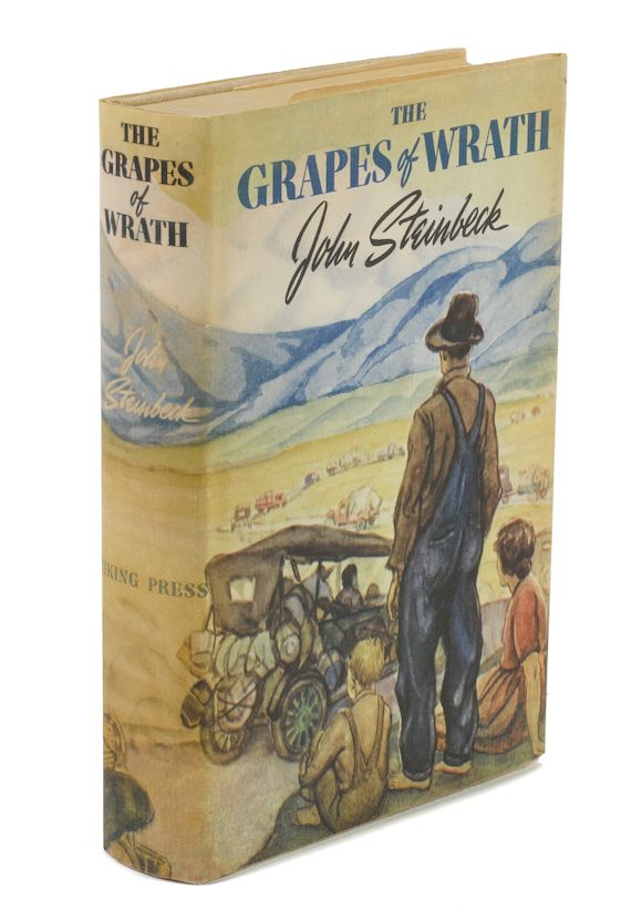Bonhams : STEINBECK, JOHN. 1902-1968. The Grapes of Wrath. New York ...