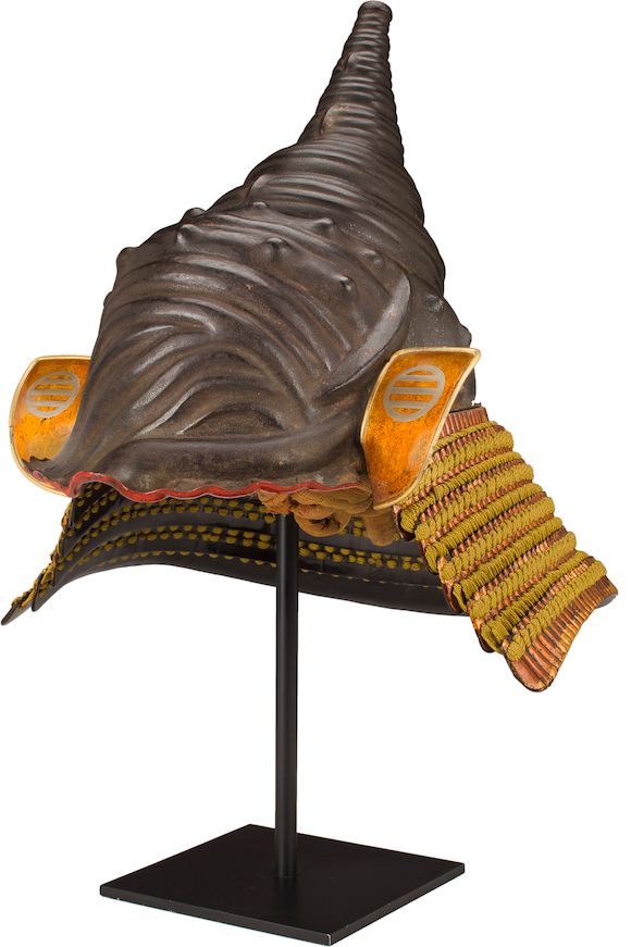 Bonhams : A shell-shaped kawari kabuto (eccentrically shaped helmet) By ...