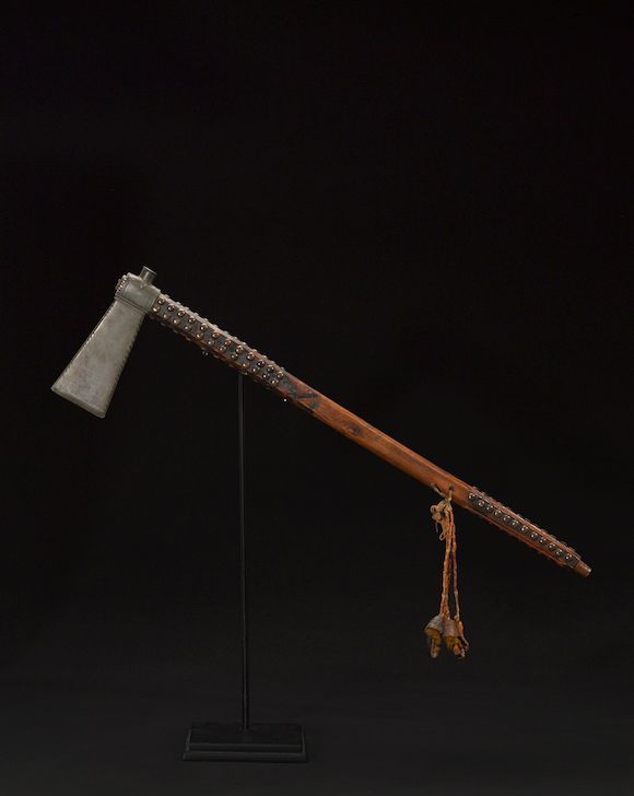 Bonhams : A Cheyenne pipe tomahawk
