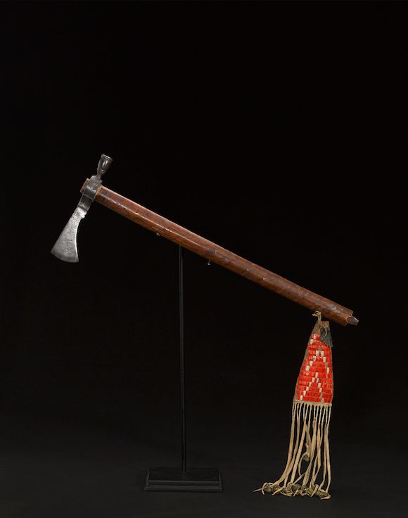 Bonhams : A Blackfoot pipe tomahawk