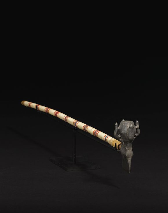 Bonhams : A Micmac pipe