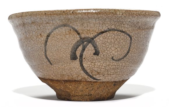 Bonhams : An E-garatsu chawan (tea bowl) Edo period (17th century)