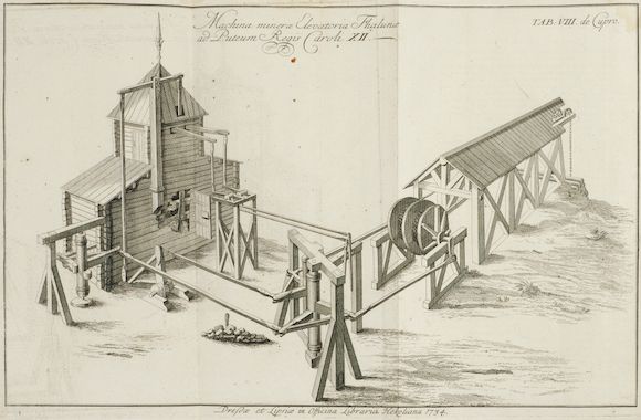 Bonhams : SWEDENBORG, EMANUEL. 1688-1772. Regnum subterraneum sive ...