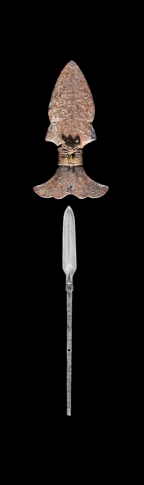 Bonhams : A Bizen yari head By Kunishige, Edo period (18th century)