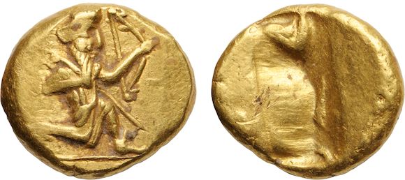 Bonhams : Persia, Achaemenid Empire, Lydia, Gold Daric, Artaxerxes I to ...