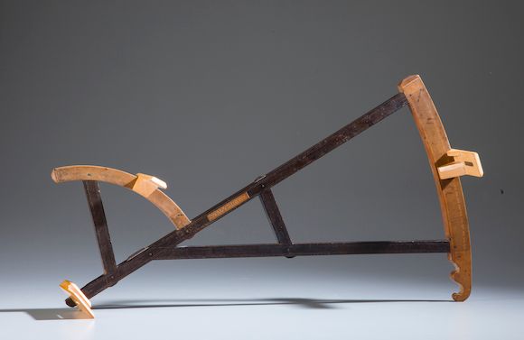 Bonhams : EARLY SEA CAPTAIN'S BACKSTAFF.