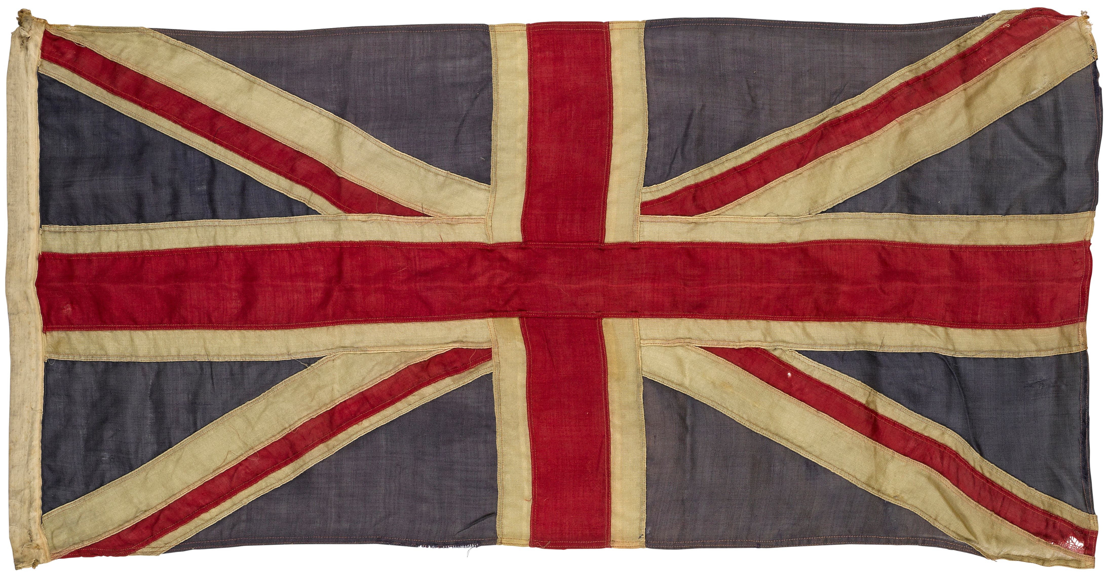 Bonhams : D-DAY A 45 COMMANDO ROYAL MARINES UNION JACK BROUGHT ASHORE ...