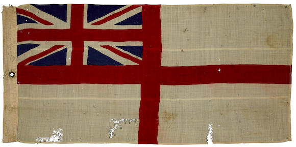 Bonhams British Royal Navy The Ensign Used On The Vc Winning Xe 3 Midget Submarine During Its