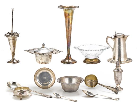 Bonhams : An assembled international group of sterling silver ...