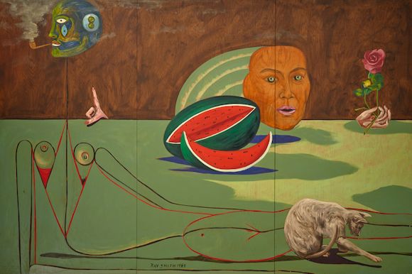 Bonhams : Ray Smith (American, born 1959) Olympia Pelota Ocho, 1989 96 ...