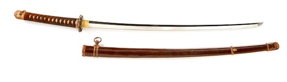 Bonhams : SWORD OF MAJOR GENERAL KENJI MATSUMOTO, IMPERIAL JAPANESE ...