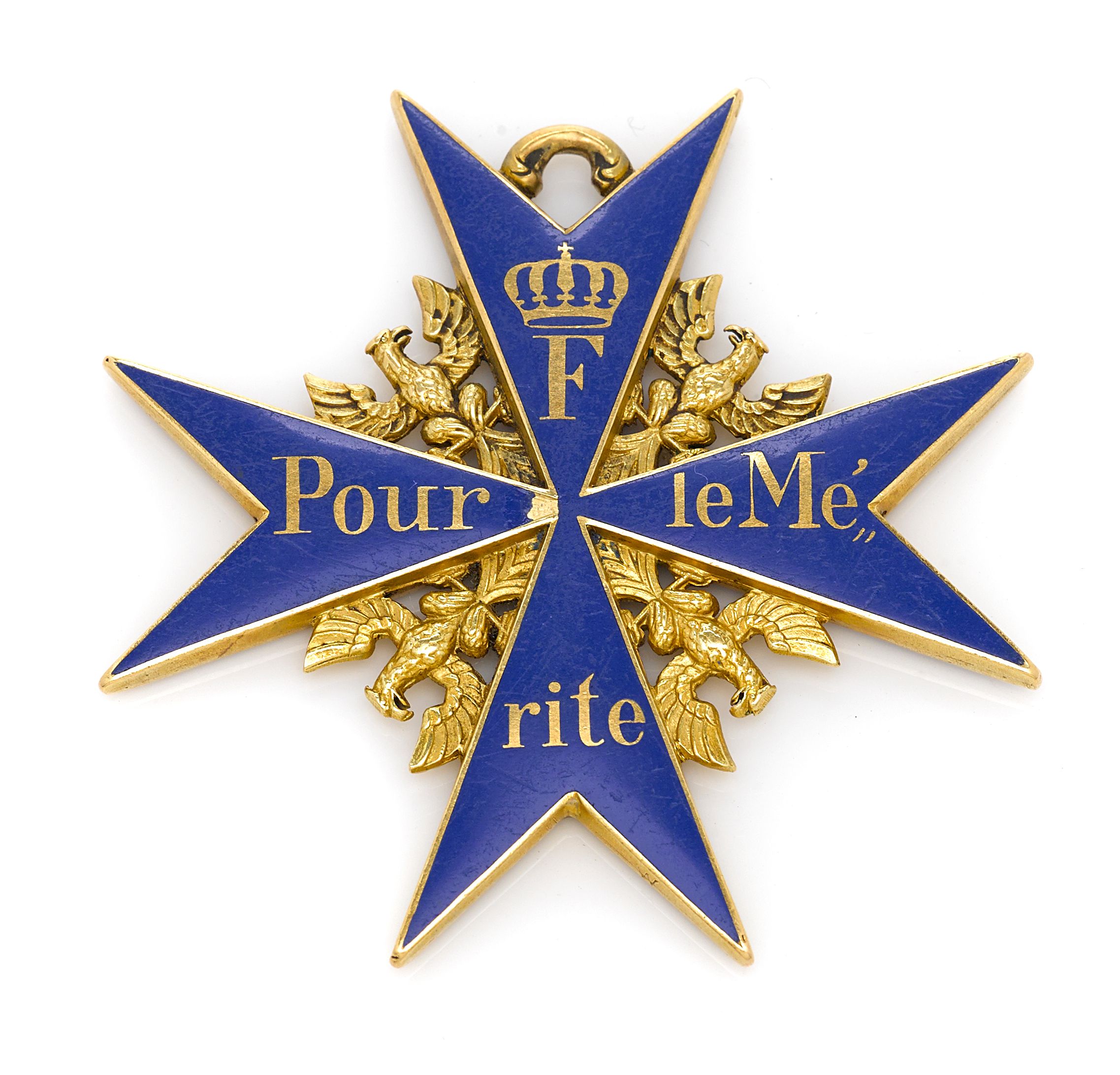 Bonhams : POUR LE MERITE BLUE MAX MEDAL AWARDED TO GERMAN FLYING ACE ...