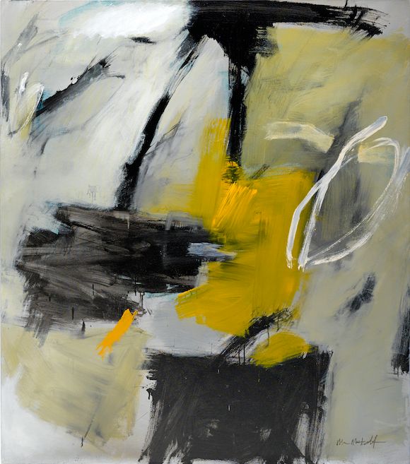 Bonhams : William Metcalf (American, born 1945) Sunflower, 1991 68 1/4 ...