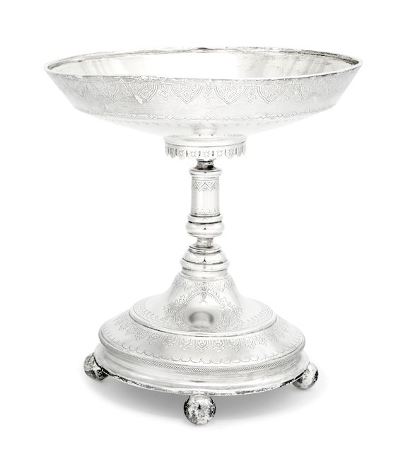 Bonhams : A Russian 84 standard silver tazza by Varvara Baladanova ...
