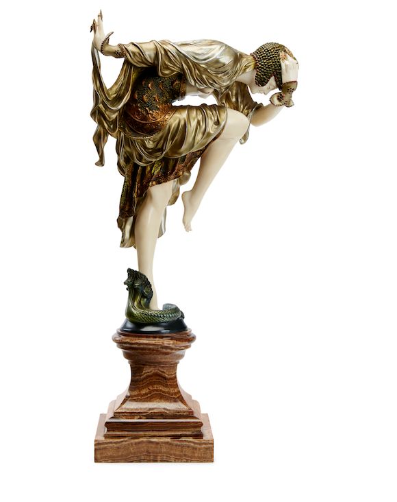 Bonhams : Claire-Jeanne-Roberte Colinet (French, 1880-1950) Danseuse d ...