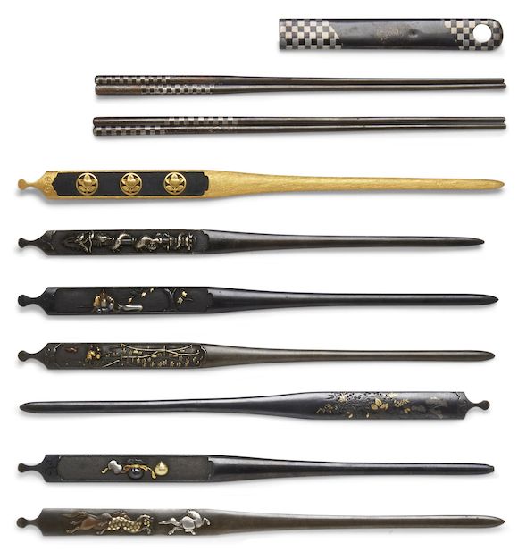 Bonhams : Two Goto school kogai and a Hamano school kogai The first by ...