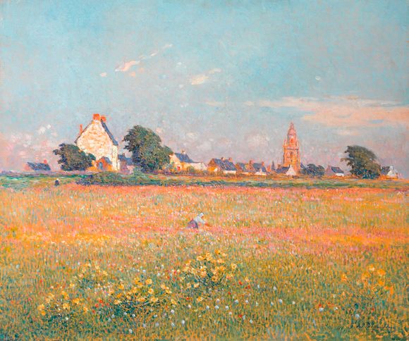 Bonhams : Ferdinand Loyen Du Puigaudeau (1864-1930) Jardin fleuri (Le ...