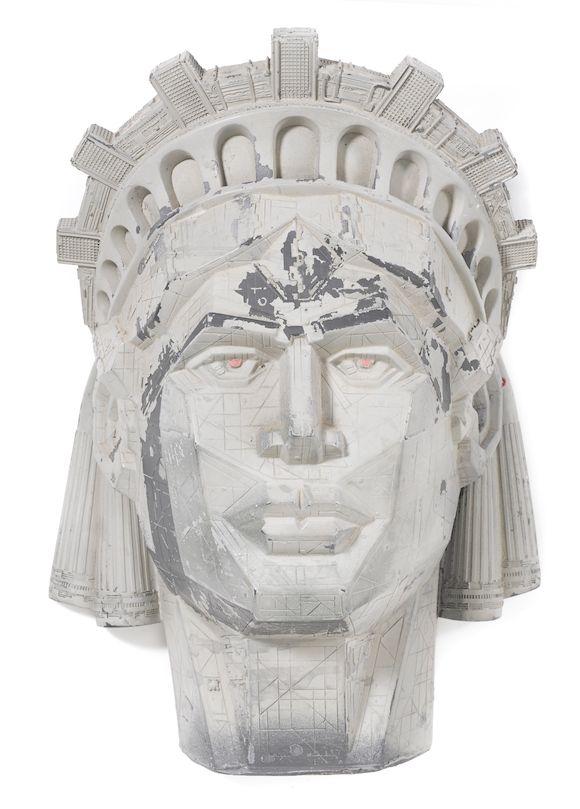 Bonhams : A Mega Maid face prop from Spaceballs