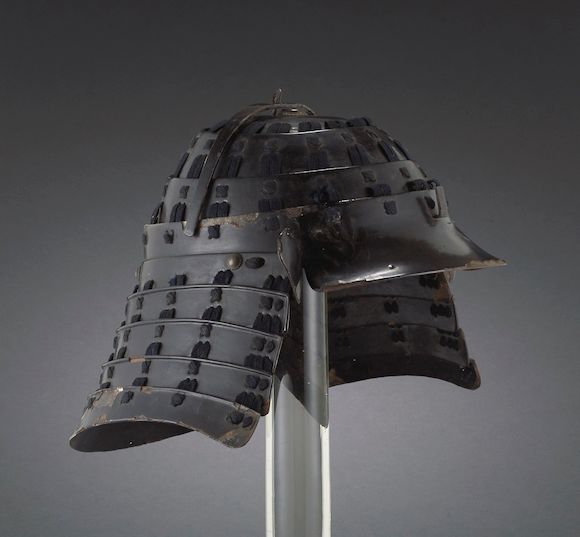 Bonhams : An Edo Period chochin-kabuto helmet