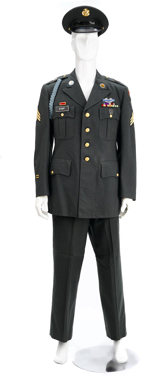 Bonhams : A Tom Hanks Army dress uniform from Forrest Gump