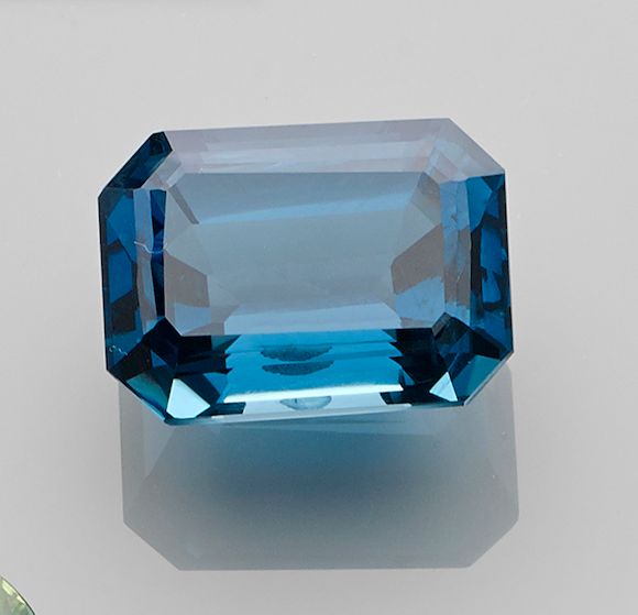Bonhams : Rich Blue Topaz