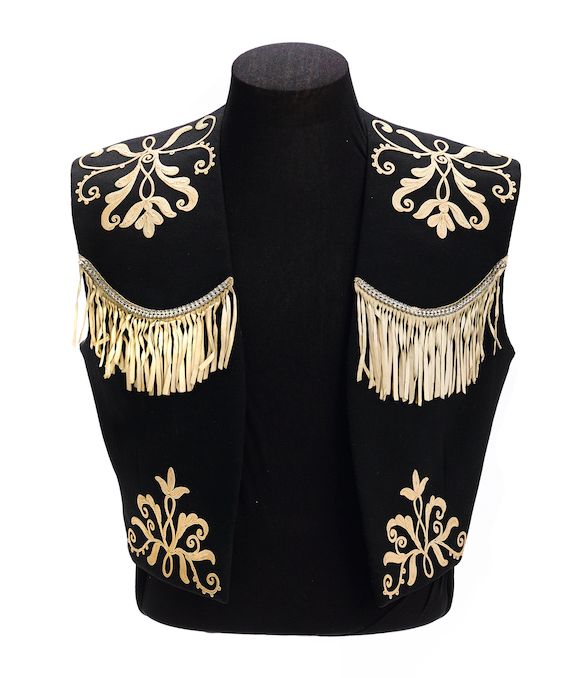Bonhams : An Elvis Presley vest from Fun in Acapulco and Frankie and Johnny