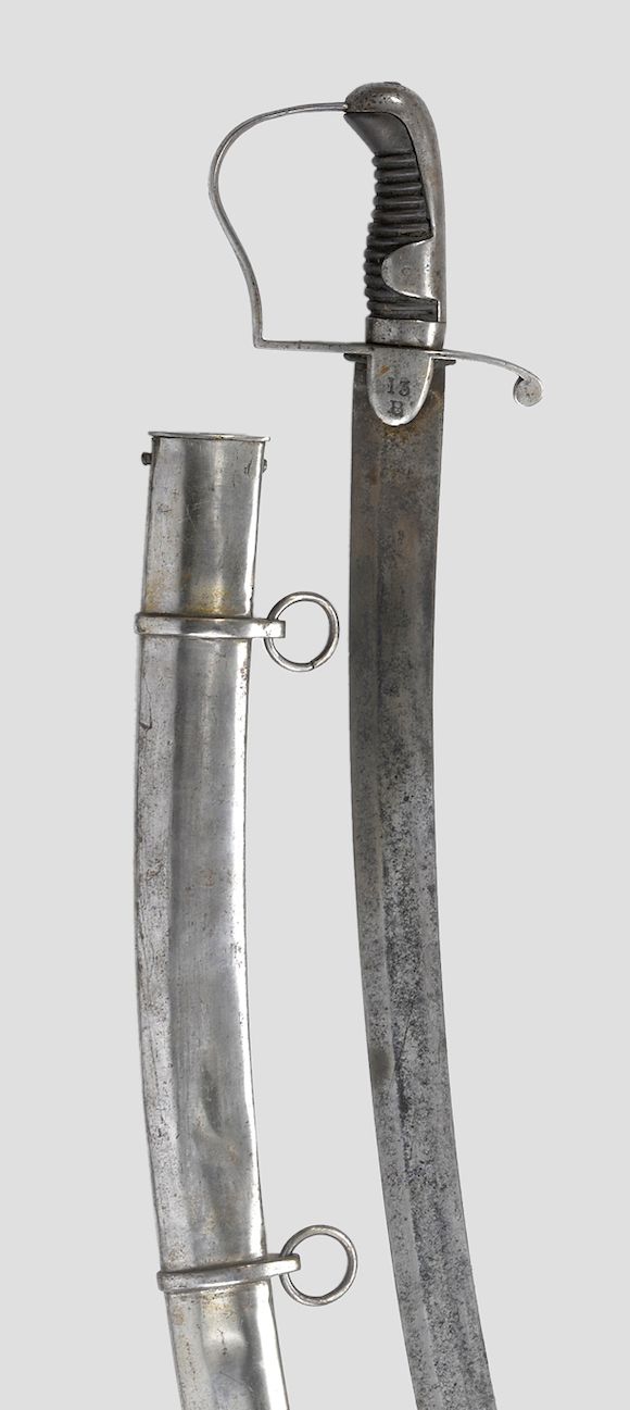 Bonhams : A British 1796 pattern light cavalry trooper's saber