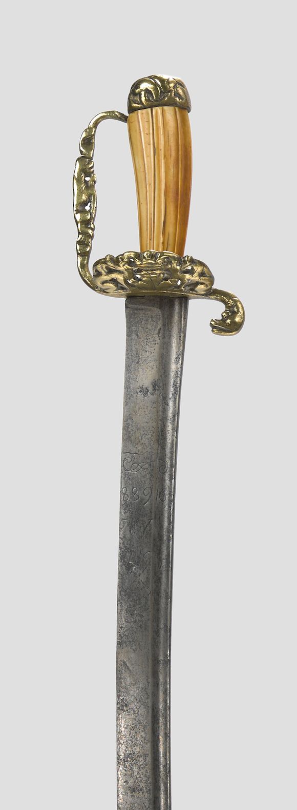 Bonhams : A Dutch naval cutlass