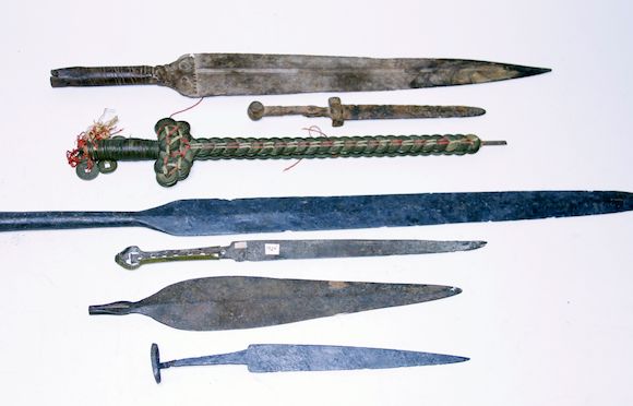 Bonhams : A group of edged weapons
