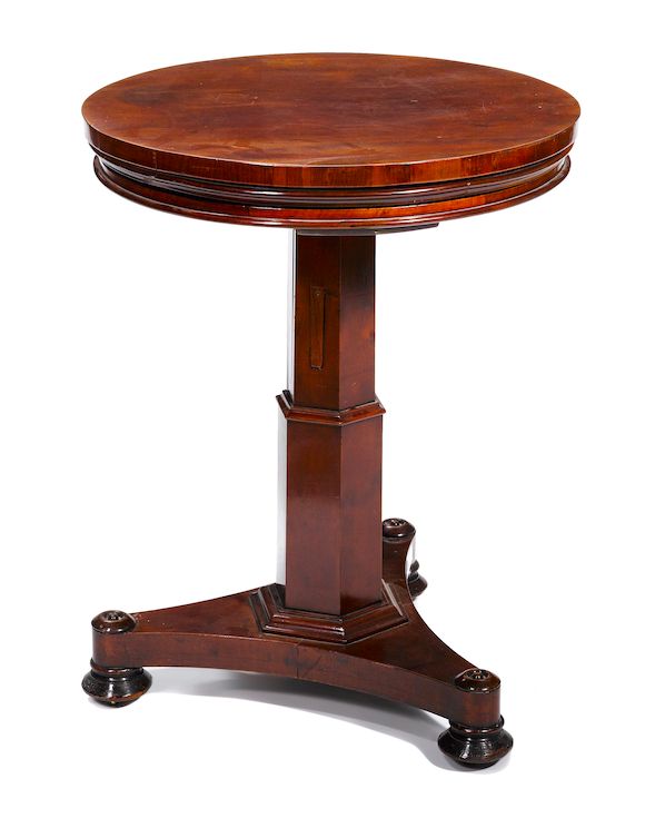 Bonhams : An English mahogany metamorphic three tier dumb waiter second ...