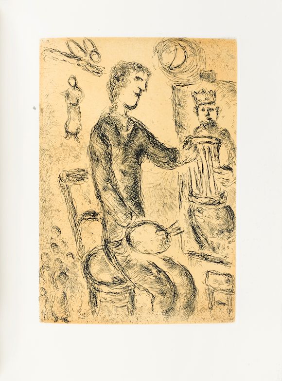 Bonhams : CHAGALL, MARC. 1887-1985. Psaumes de David. Geneva Gérald Cramer, 1979.