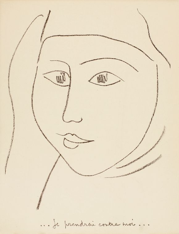 Bonhams : MATISSE, HENRI. 1869-1954. ALCAFORADO, MARIANNA. Les Lettres ...