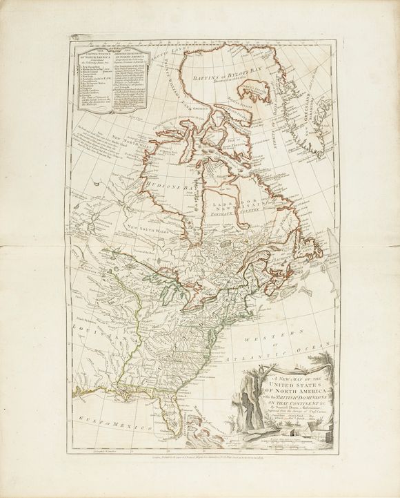 Bonhams : DUNN, SAMUEL. D.1794. A New Atlas of the Mundane System; or ...