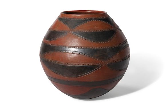Bonhams : Very Fine Lozi Bowl, Zambia