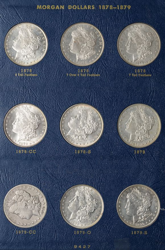 Bonhams : Whitman Morgan Dollars Set 1878-1921-S