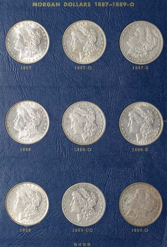Bonhams : Whitman Morgan Dollars Set 1878-1921-S