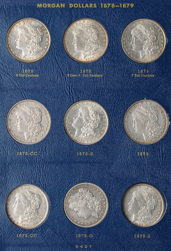 Bonhams : Whitman Morgan Dollars Set 1878-1921-S