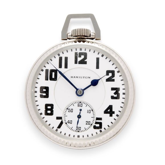 Bonhams : Hamilton. Two railroad watchesModel 992, No.2353360 and No ...