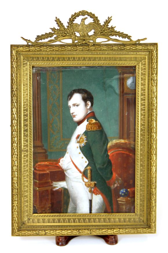 Bonhams : A portrait miniature of Napoléon first quarter 20th century