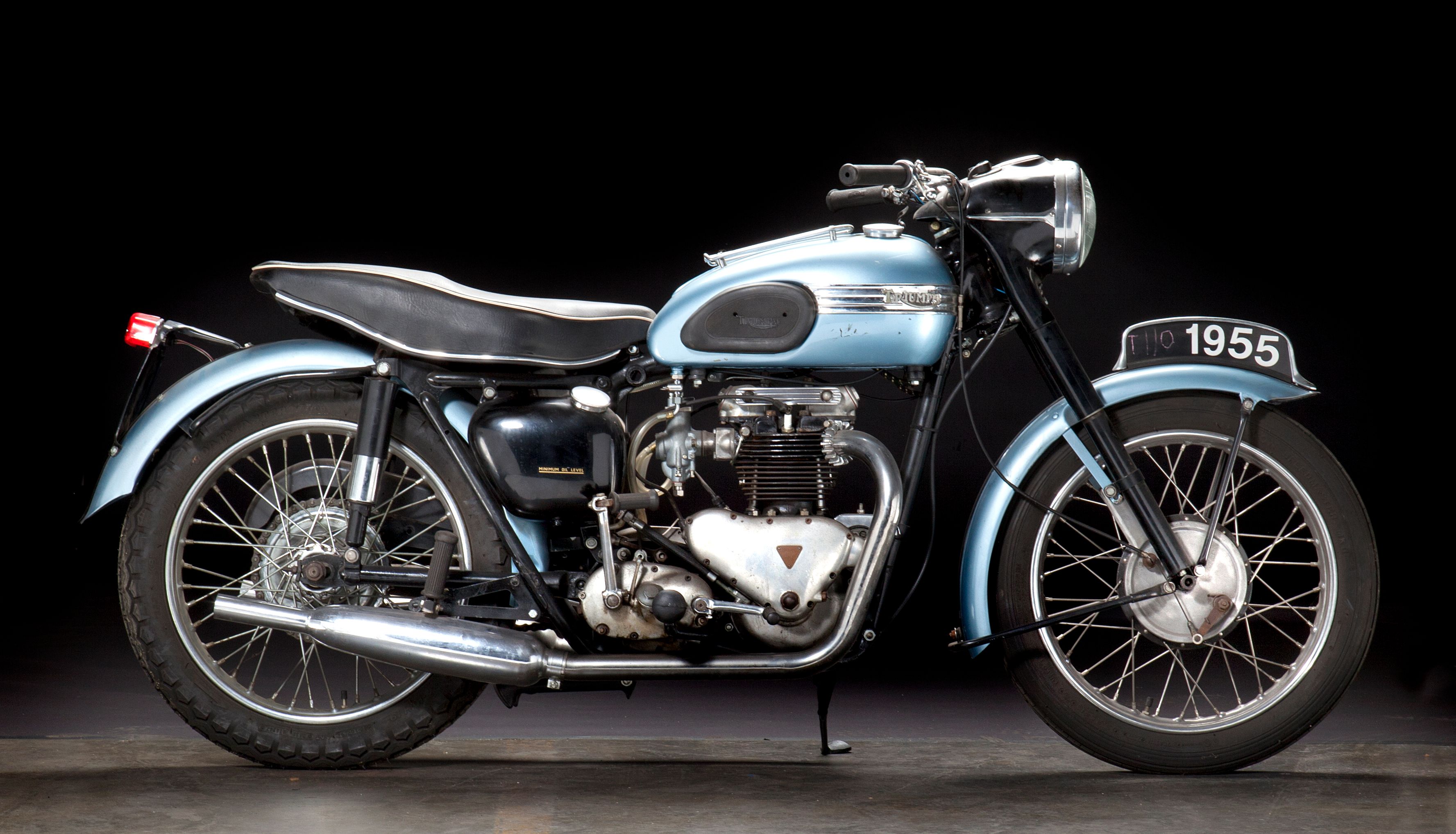 Bonhams Cars : From a private Southeastern collection,1955 Triumph T110 ...