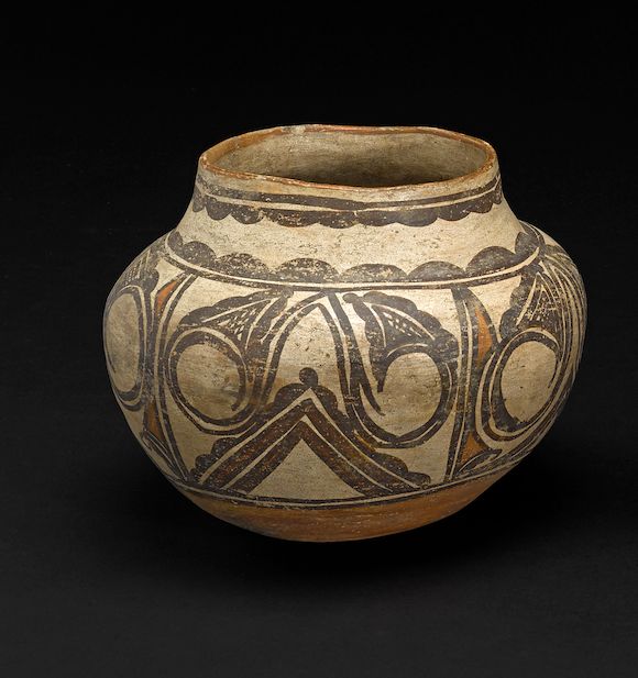 Bonhams : A Polacca polychrome jar