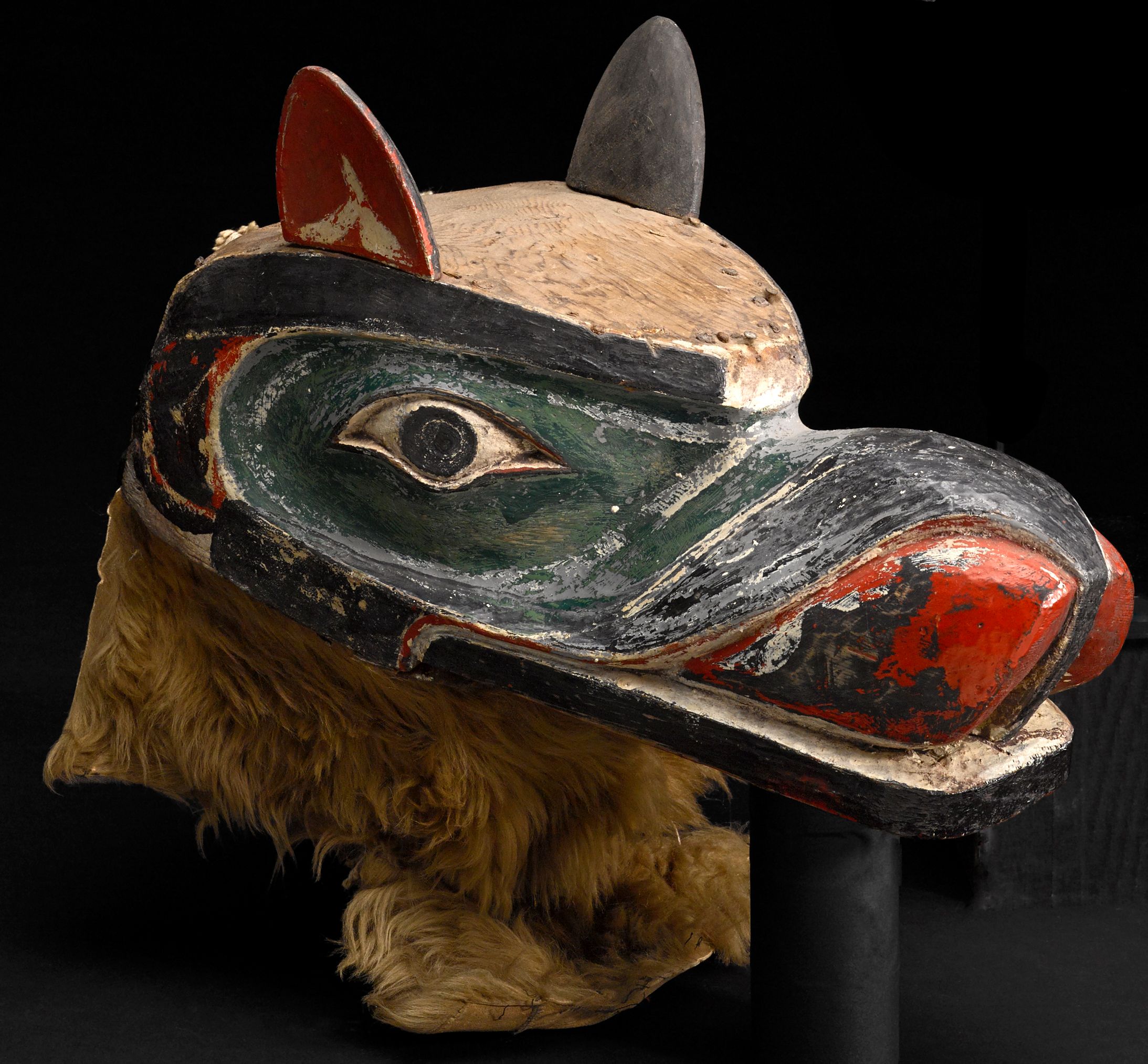Bonhams : A Kwakiutl wolf mask