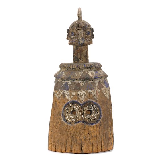 Bonhams : A Chamba style helmet mask, Nigeria